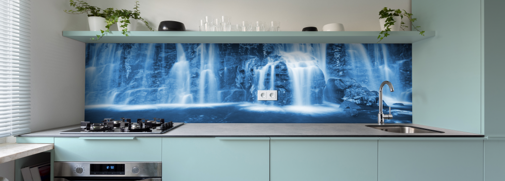 Déco Cascade, crédence - Toutes les Crédences pour votre cuisine sur ...